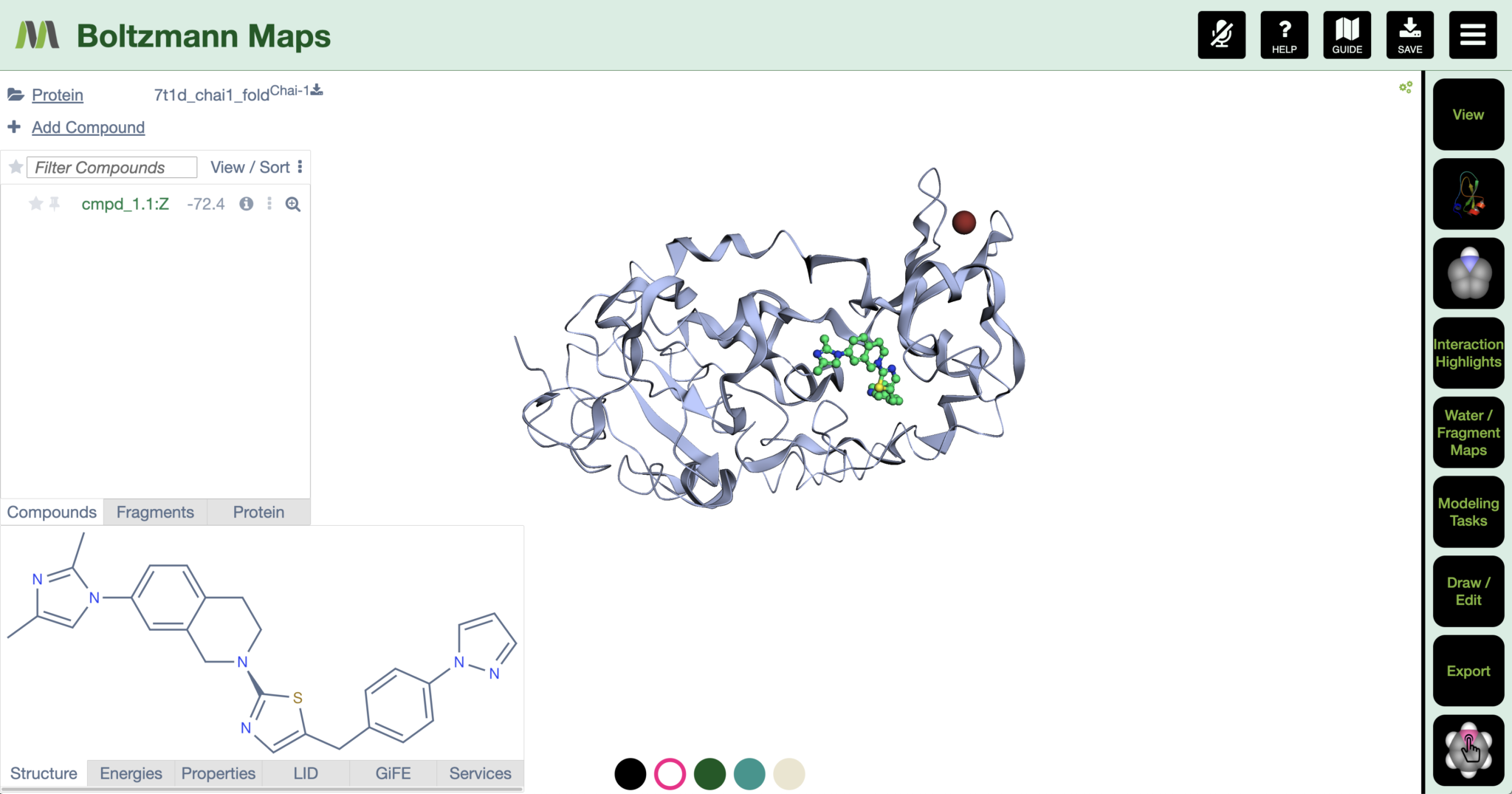 AI Protein Folding With Small Molecules Access Through Boltzmann Maps - Boltzmann Maps